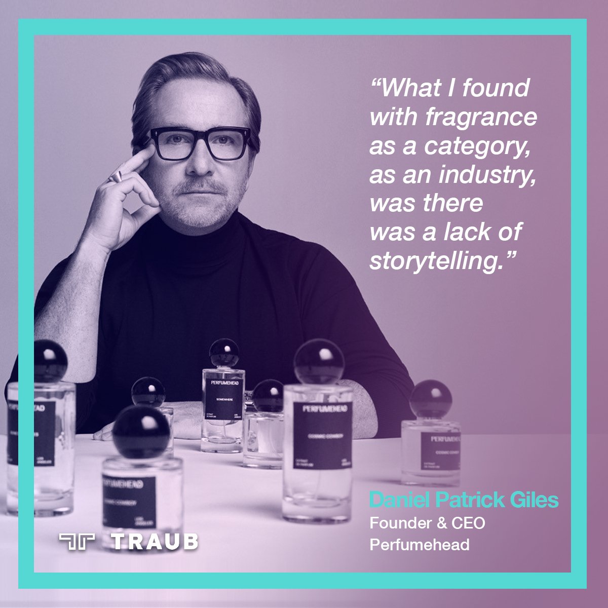 This Week on The Safari: Daniel Patrick Giles, Founder of Perfumehead