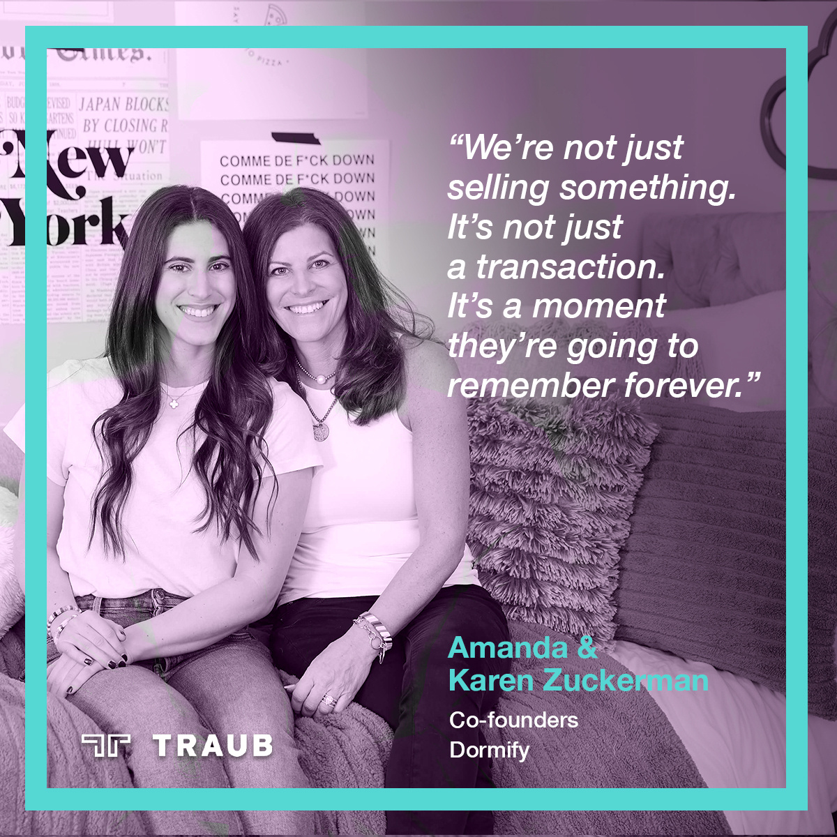 This Week on The Safari: Amanda & Karen Zuckerman, Co-founders of Dormify