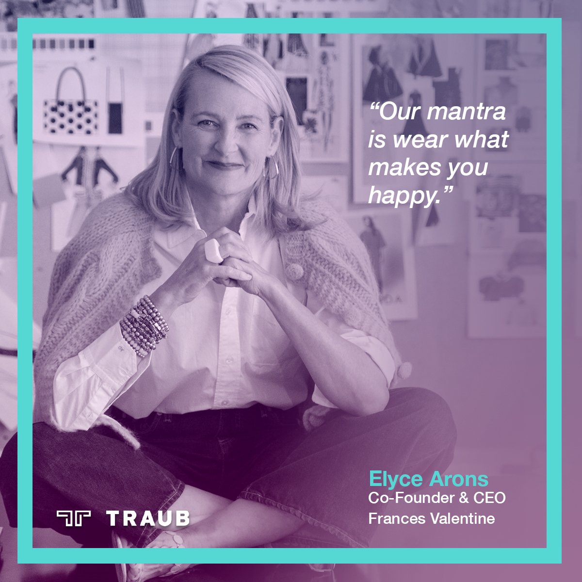 This Week on The Safari: Elyce Arons, Founder & CEO of Frances Valentine